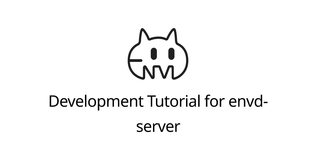 Development Tutorial for envd-server | envd